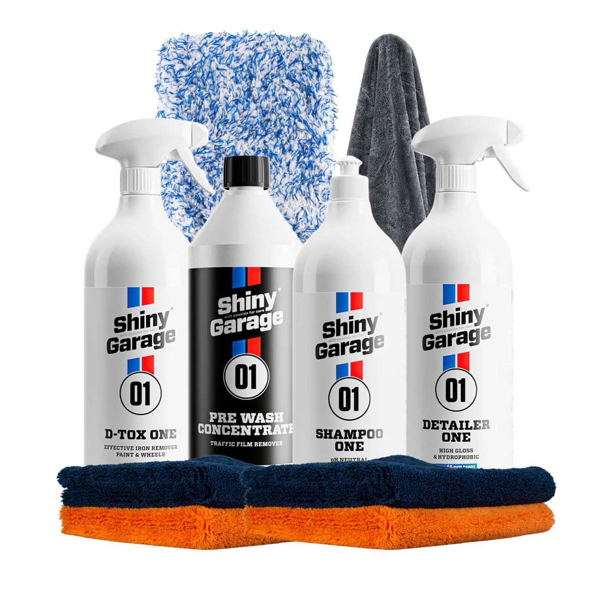 Shiny vaskepakke m/ Quick Detailer – DetailersLab